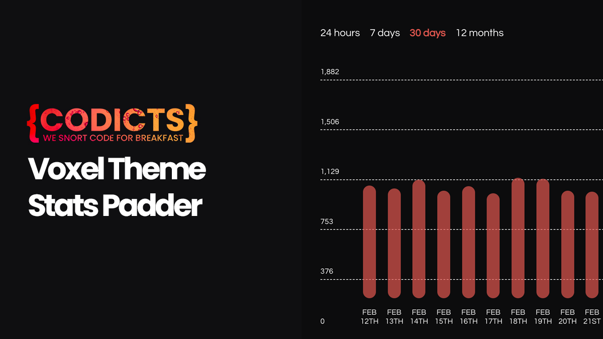 Voxel Theme Stats Padder Add-On - CoDicts